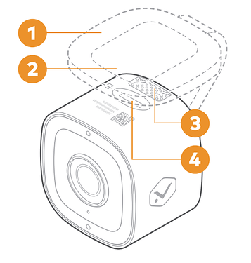 Installation Guide for Alarm.com 1080p Indoor Wi-Fi Camera (ADC-V515 ...
